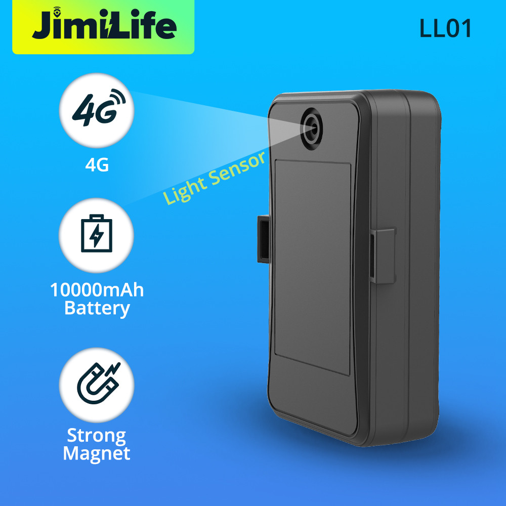 Jual Jimi LL01 4G LTE Magnetic GPS Tracker With 10000mAh Battery IP65 ...