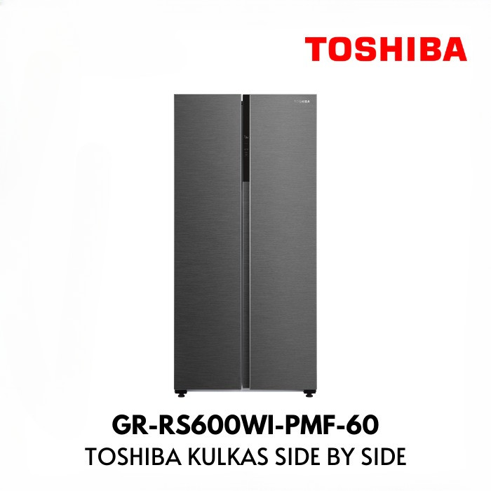 Jual Toshiba Kulkas Side by Side 2 Pintu 460L Inverter Hemat Listrik ...