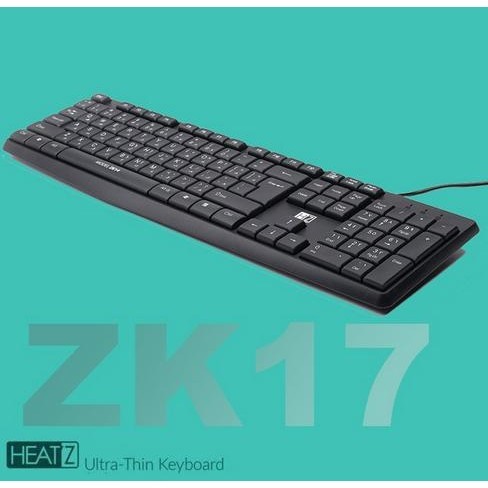 Jual HEATZ Keyboard USB External PC Laptop Notebook Model Heatz ZK17 ...