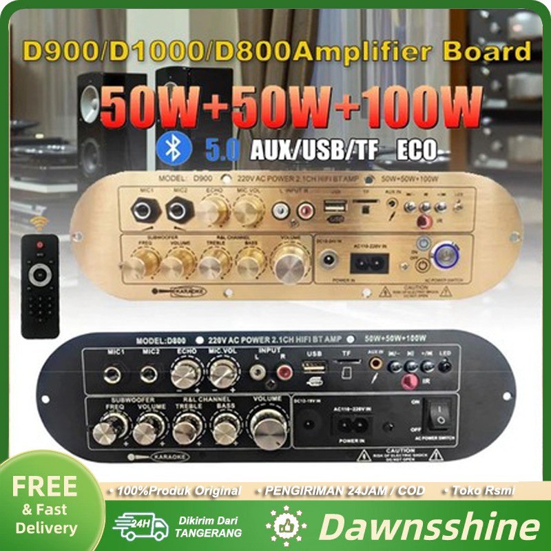 Jual D800/D900/D1000 High-Power Subwoofer BT Bluetooth Digital ...