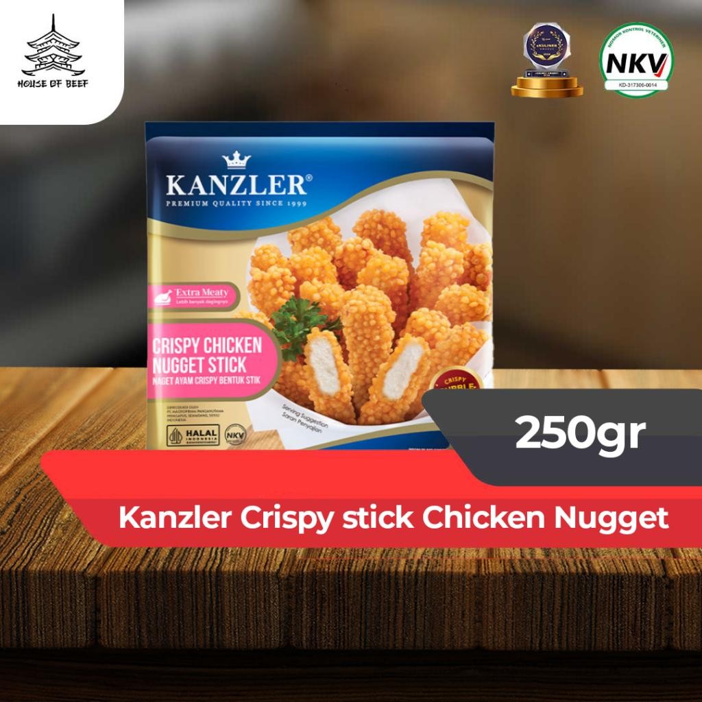 Jual Kanzler Crispy stick Chicken Nugget 250gr | Shopee Indonesia