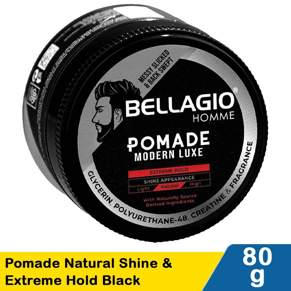 Jual BELLAGIO HOMME POMADE MODERN LUX 80g | Shopee Indonesia
