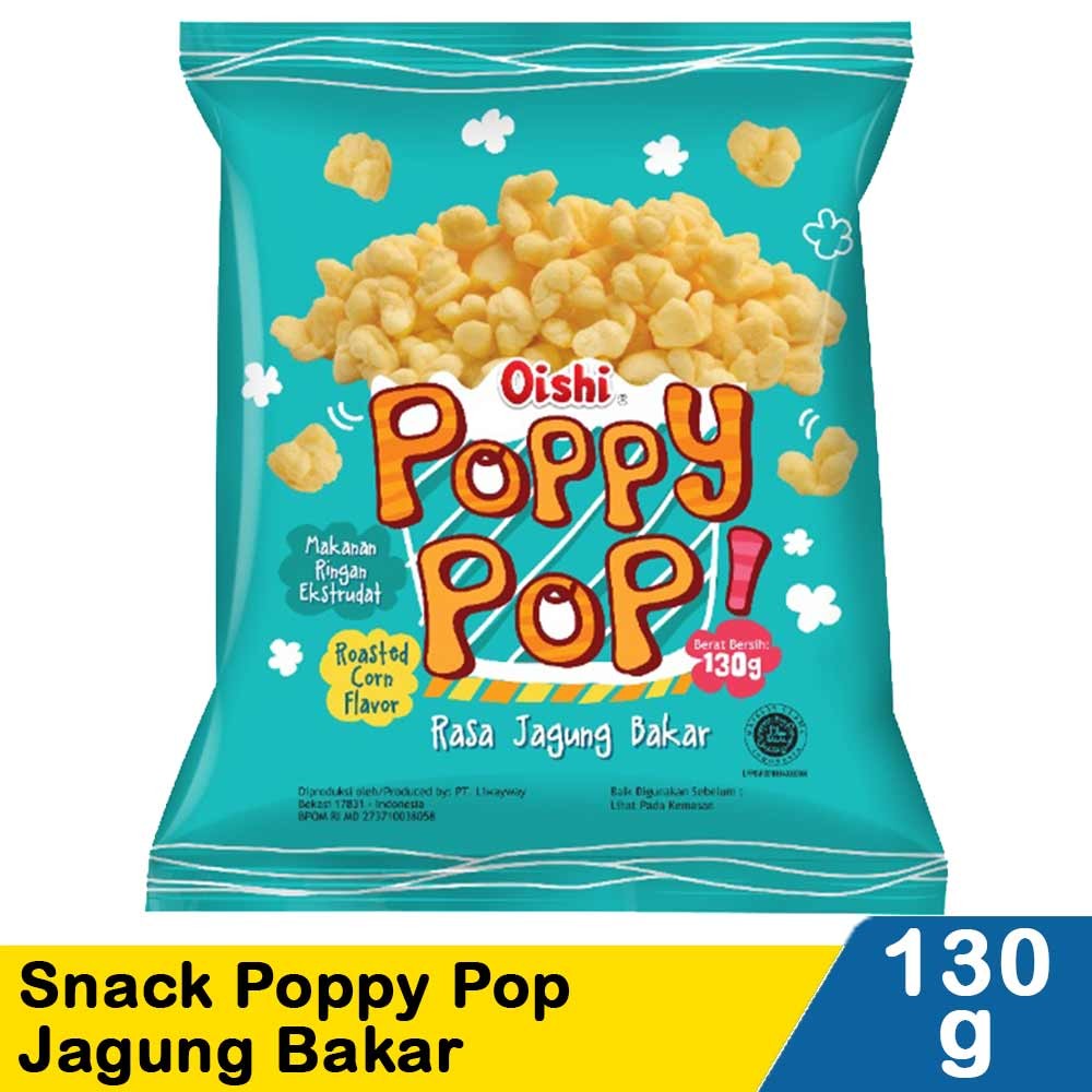 Jual POPPY POP SNACK JAGUNG BAKAR 130g | Shopee Indonesia