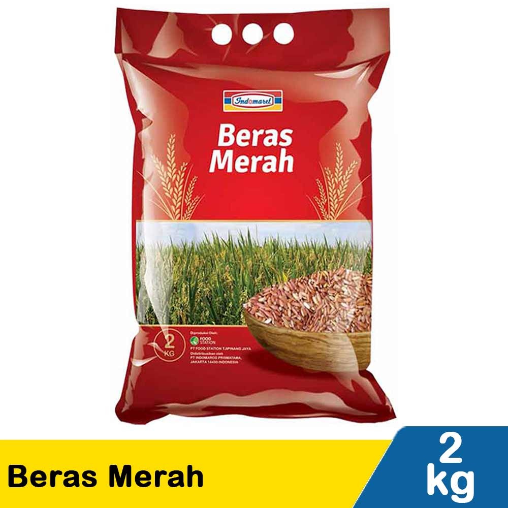 Jual INDOMARET BERAS MERAH 2kg | Shopee Indonesia