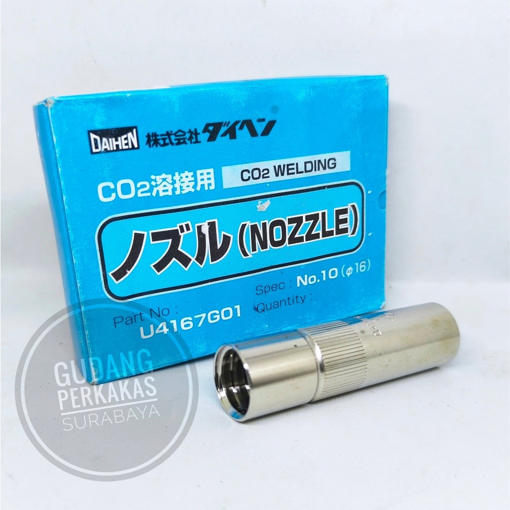 Jual DAIHEN U4167G01 nozzle CO2 welding nosel las 350A nozel stang las ...