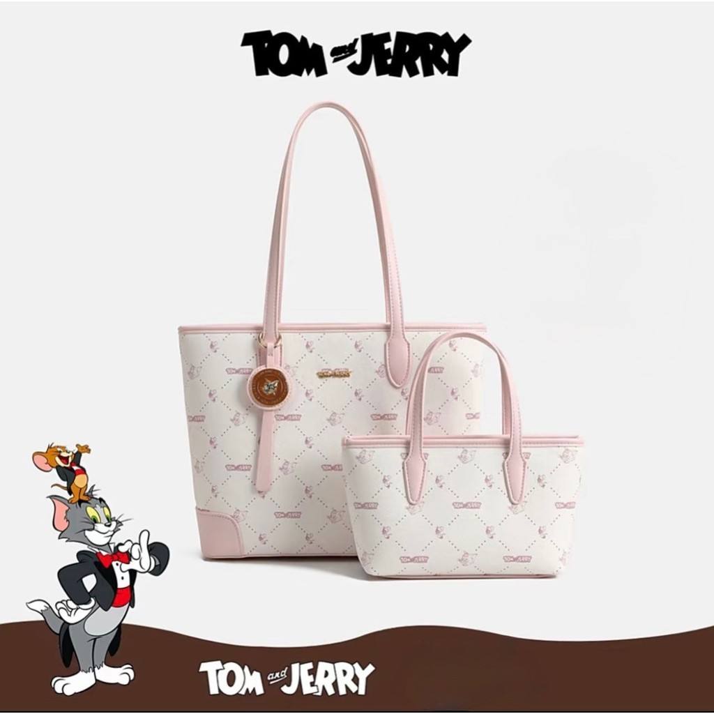 Jual Tas TOTE BAG TOM&JERRY BOX Premium Wanita TOM1000 | Shopee Indonesia