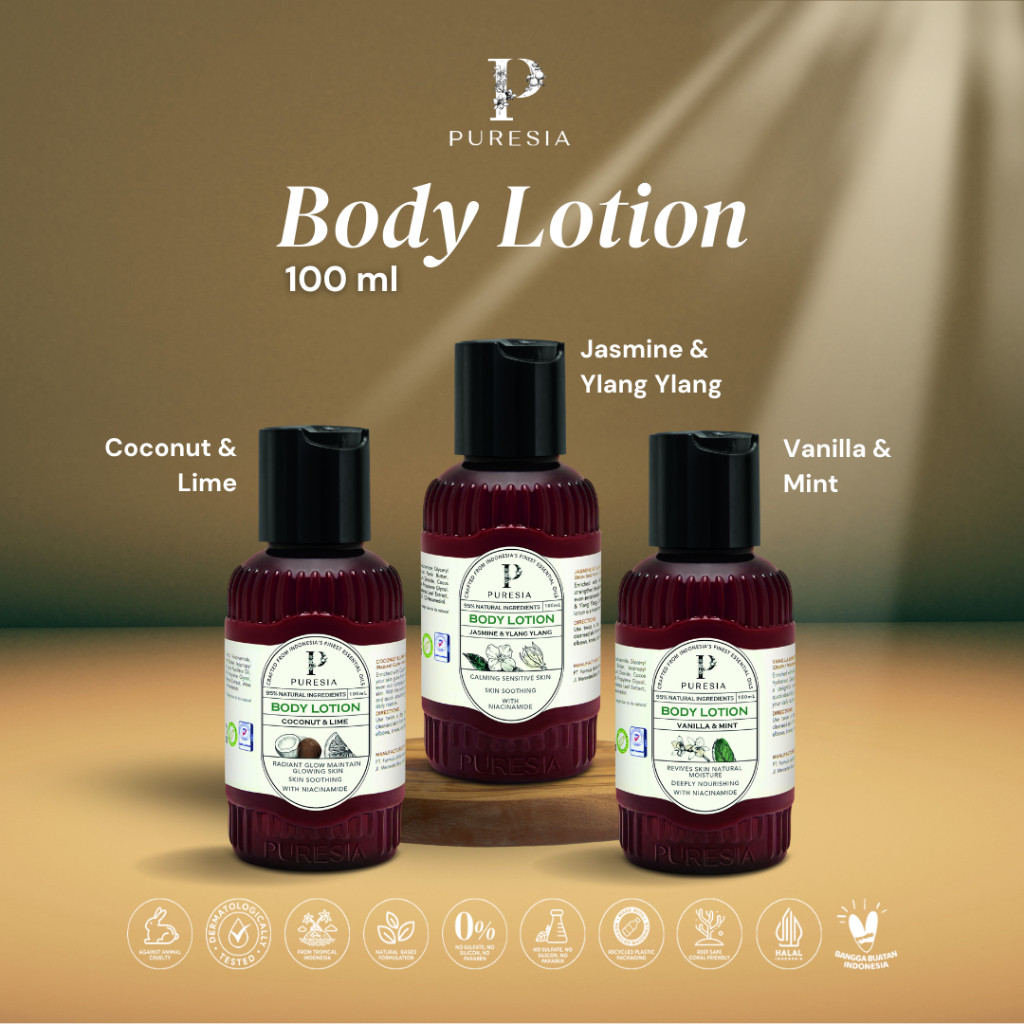 Jual Puresia | Body Lotion 100ml | Shopee Indonesia