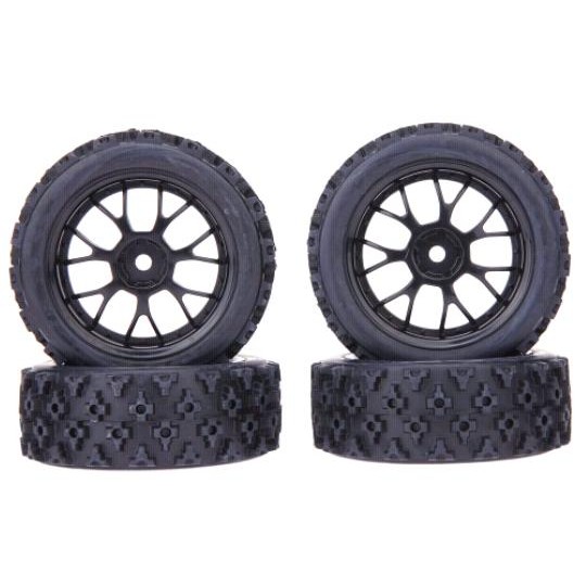 Jual ban off road buggy hex 12mm, ban rc, ban karet, hsp, wltoys vortex ...