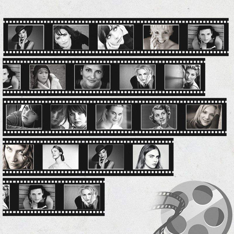 Jual 10PCS DIY Retro Photo Frame Paper Picture Wall Decoration For ...