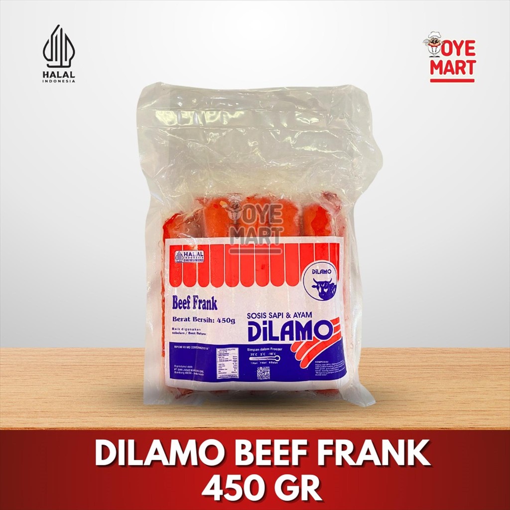 Jual DILAMO BEEF FRANK 450 GR | Shopee Indonesia