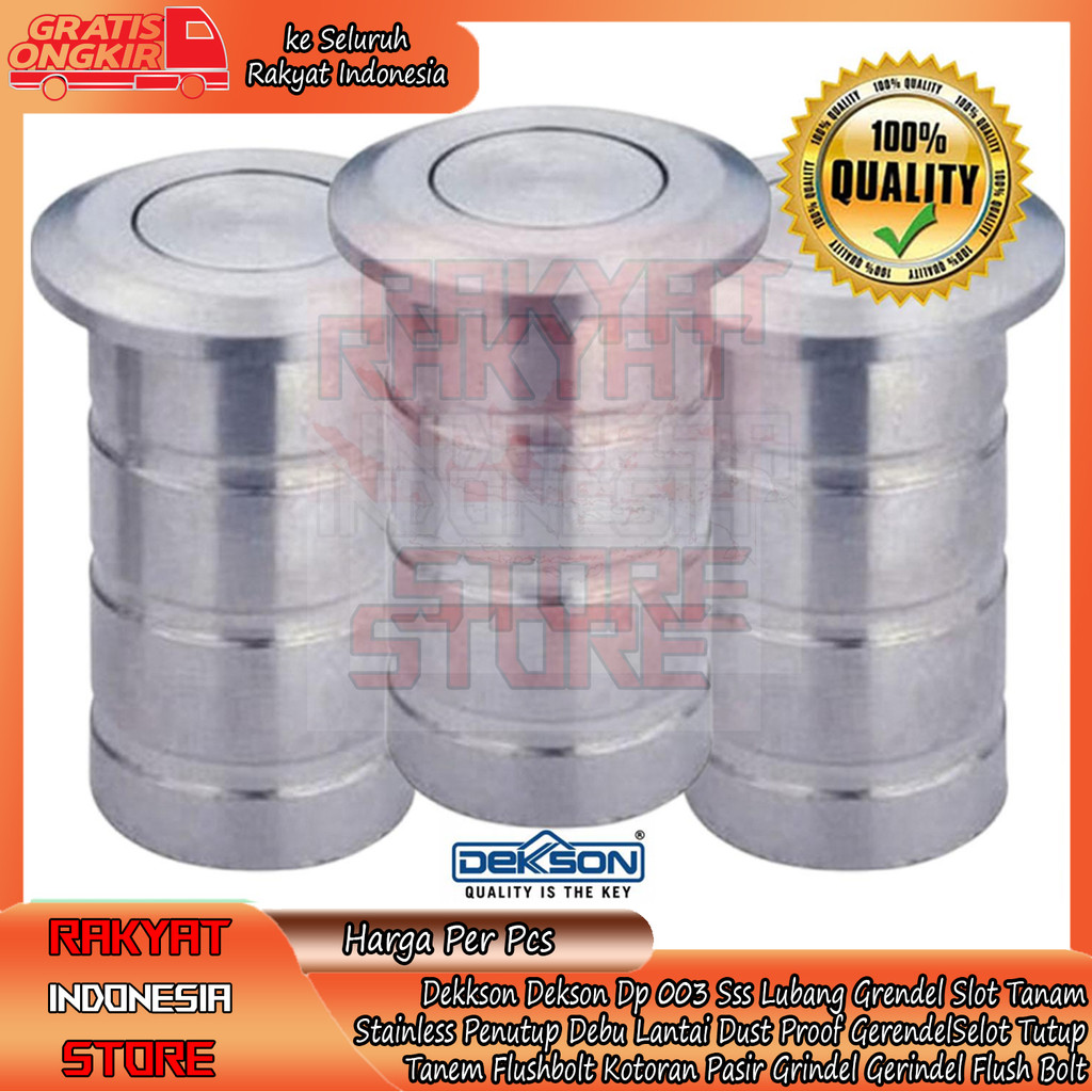 Jual Dekkson Dekson Dp 003 Sss Penutup Debu Lubang Grendel Kotoran ...