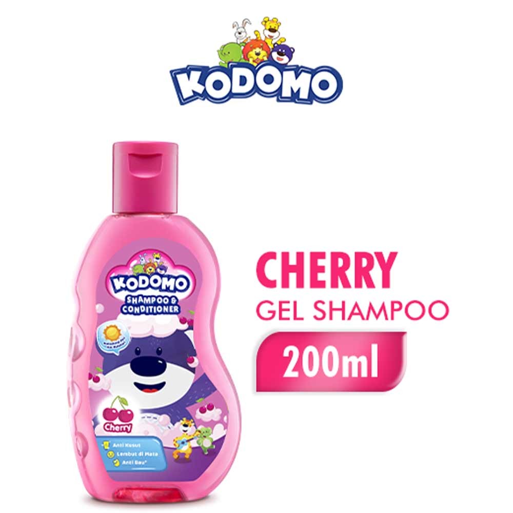 Jual KODOMO SHAMPOO & CONDITIONER CHERRY 200mL | Shopee Indonesia
