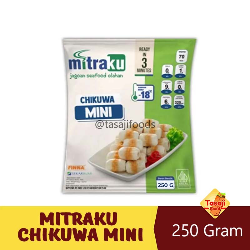 Jual Mitraku Chikuwa Mini 250 Gram Olahan Ikan | Shopee Indonesia
