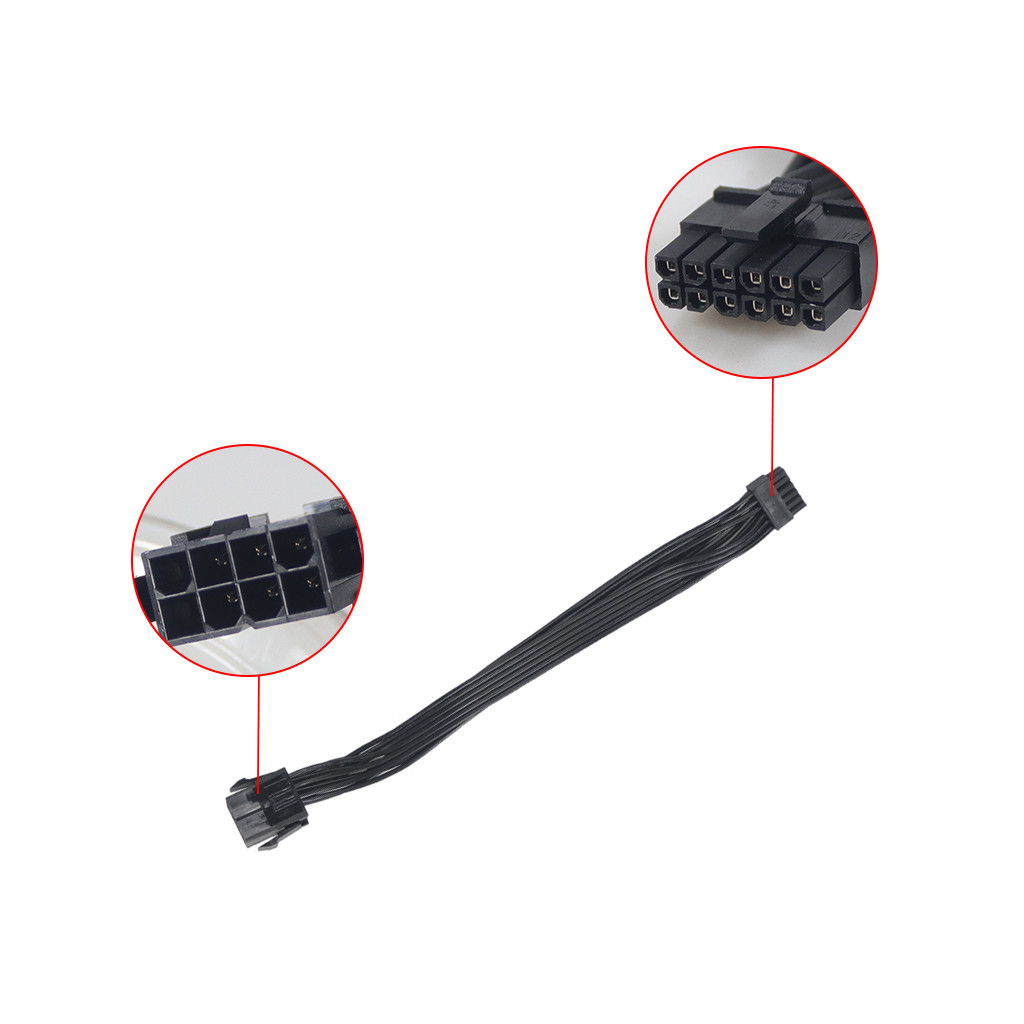 Jual Dual PCIe 6/8 Pin Female to Mini 12 Pin Male GPU Power Adapter ...