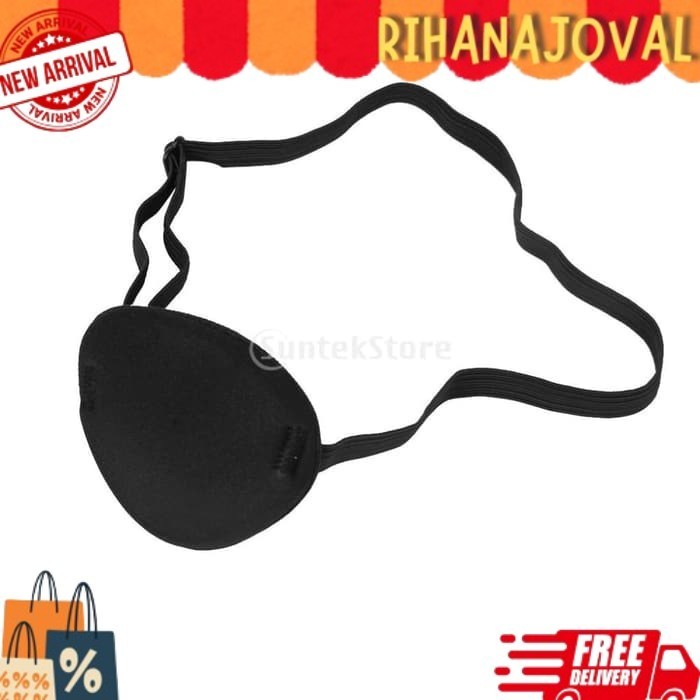 Jual EPBL black eyepatch eye patch hitam kesehatan ciel kuroshitsuji ...
