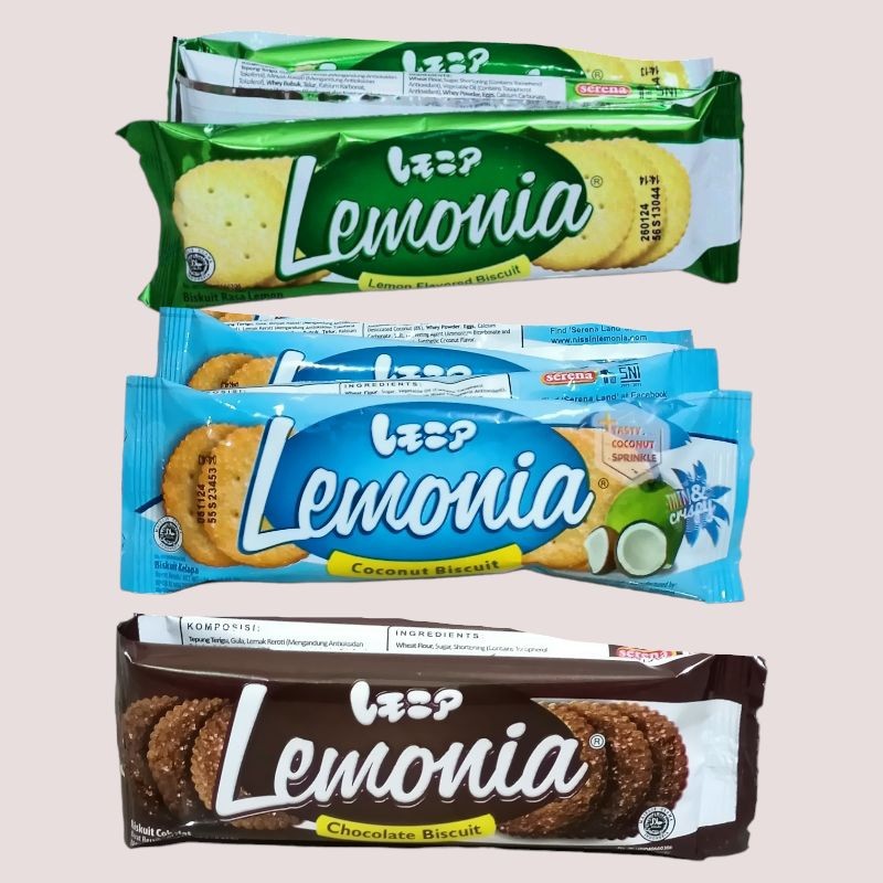 Jual Nissin Lemonia Cookies Biscuit All Varian [10 pcs/pack] | Shopee ...