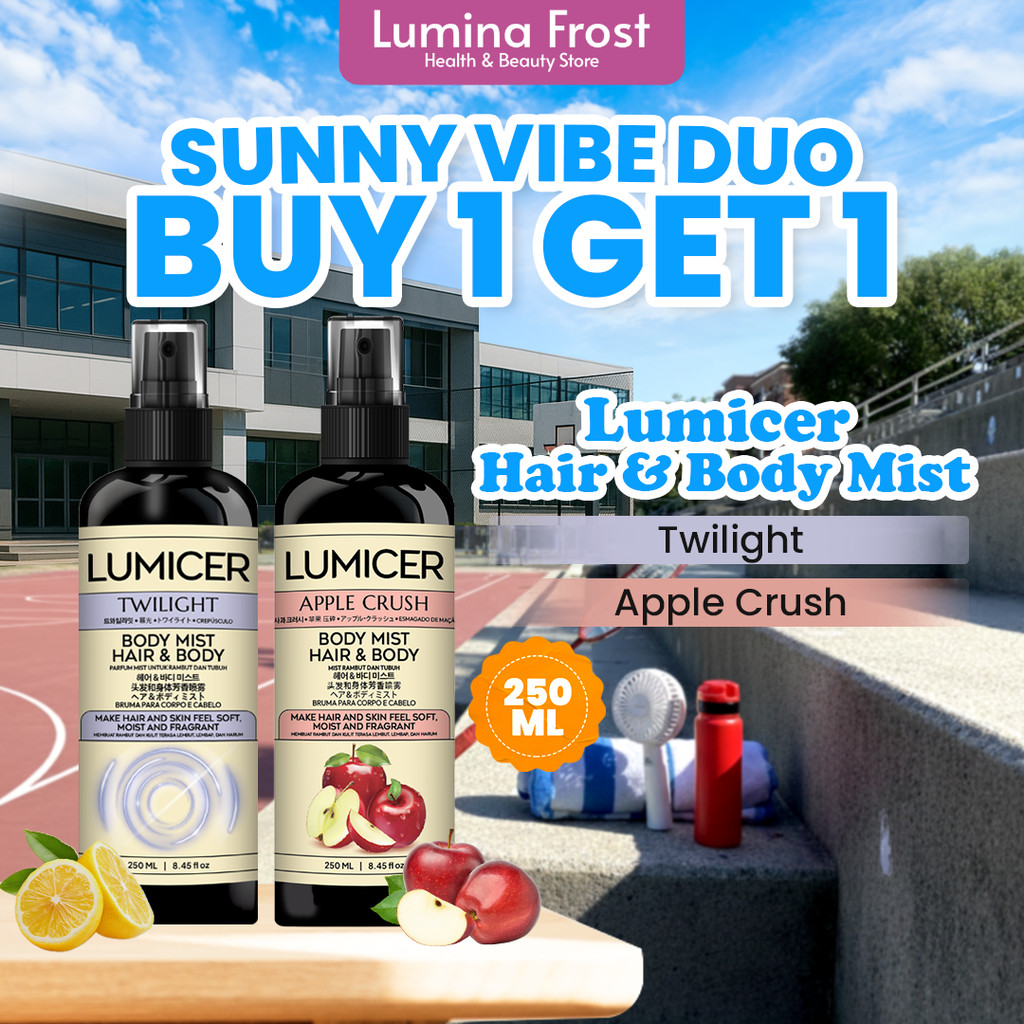Jual Twilight & Apple Lumicer Hair Body Mist (Buy 1 Get 1) 2 x 250 ml ...
