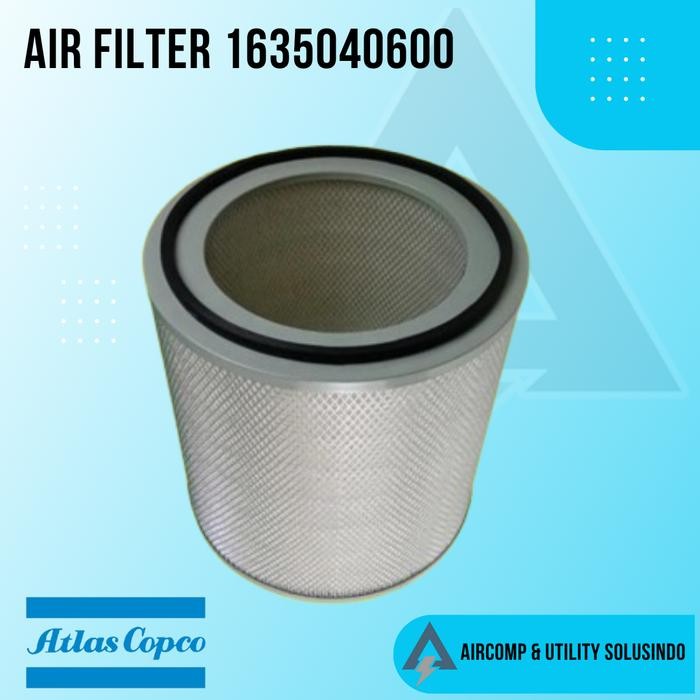 Jual Air Filter PN 1635040600 Kompresor Atlas Copco Screw Air ...
