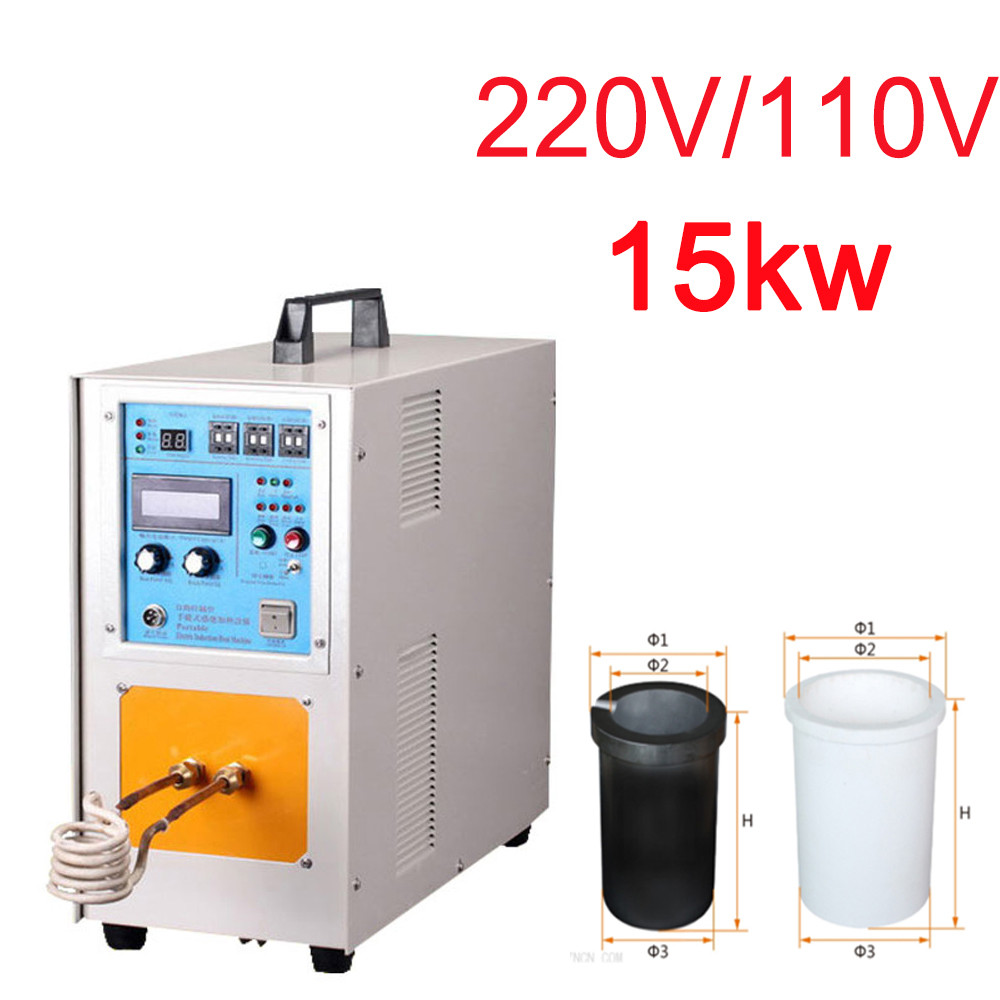 Jual 15KW High Frequency Induction Heater Furnace Quenching Melting ...