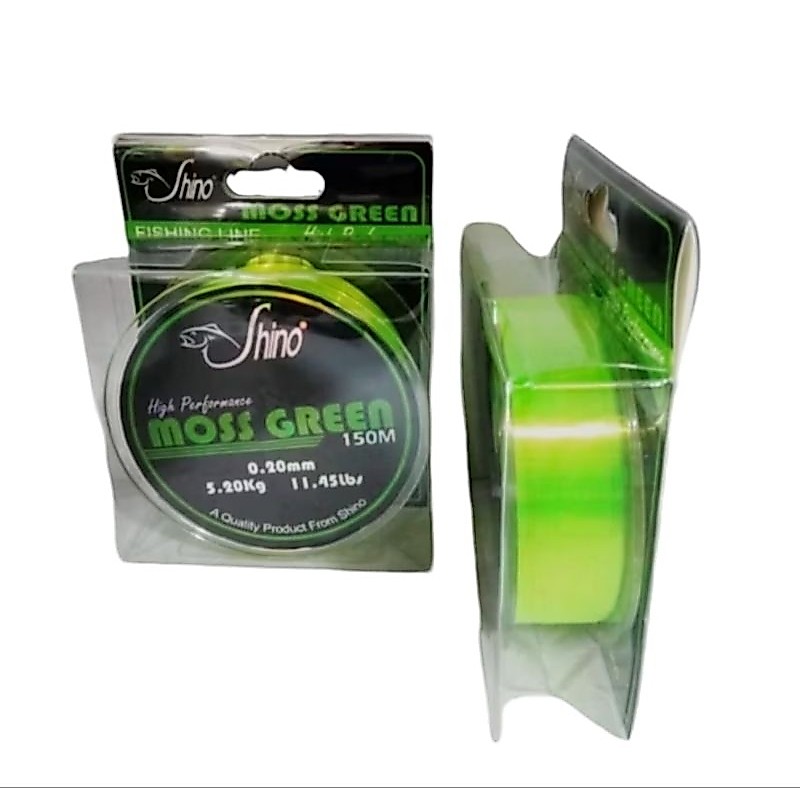 Jual SENAR PANCING SHINO MOSS GREEN 150 M | Shopee Indonesia