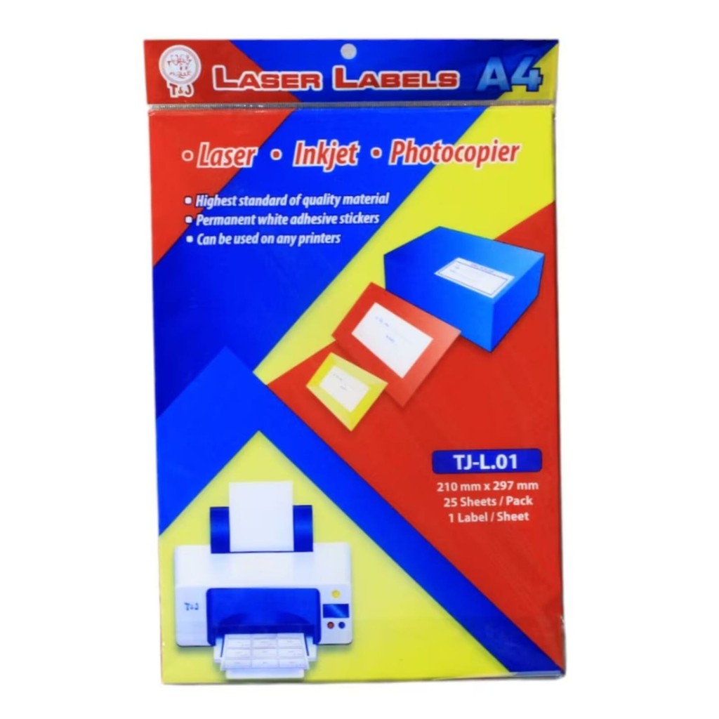 Jual Label A4 Tom & Jerry TJ-L.01 / Lasee A4 Labels T&J Stiker A4 ...