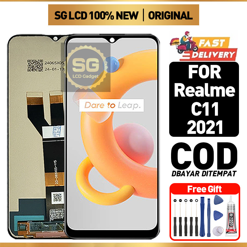 Jual SG LCD for Realme C11 2021 Fullset hp layar Touchscreen murah For ...