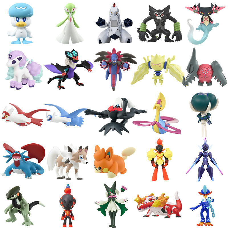 Jual 35 Styles Original TOMY Pokemon Figure Hisuian Typhlosion ...