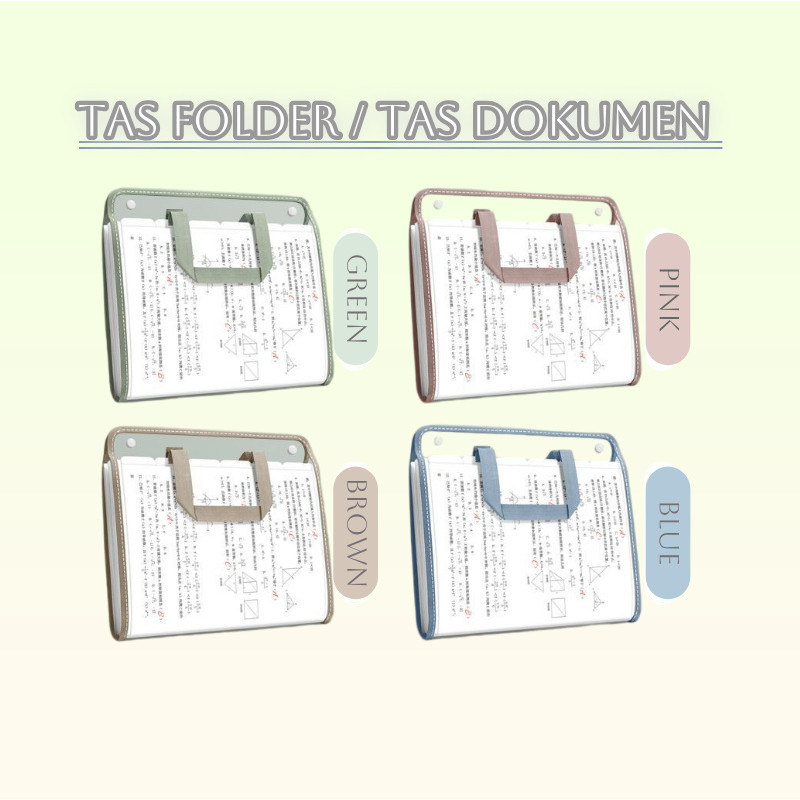Jual Transparan File Folder Document Bag Tas Dokumen File A4 Ukuran ...