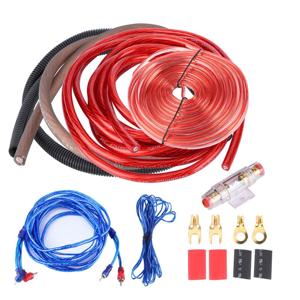 Jual 4 Guage 2800W Car Audio Subwoofer Amplifier Speaker Installation ...