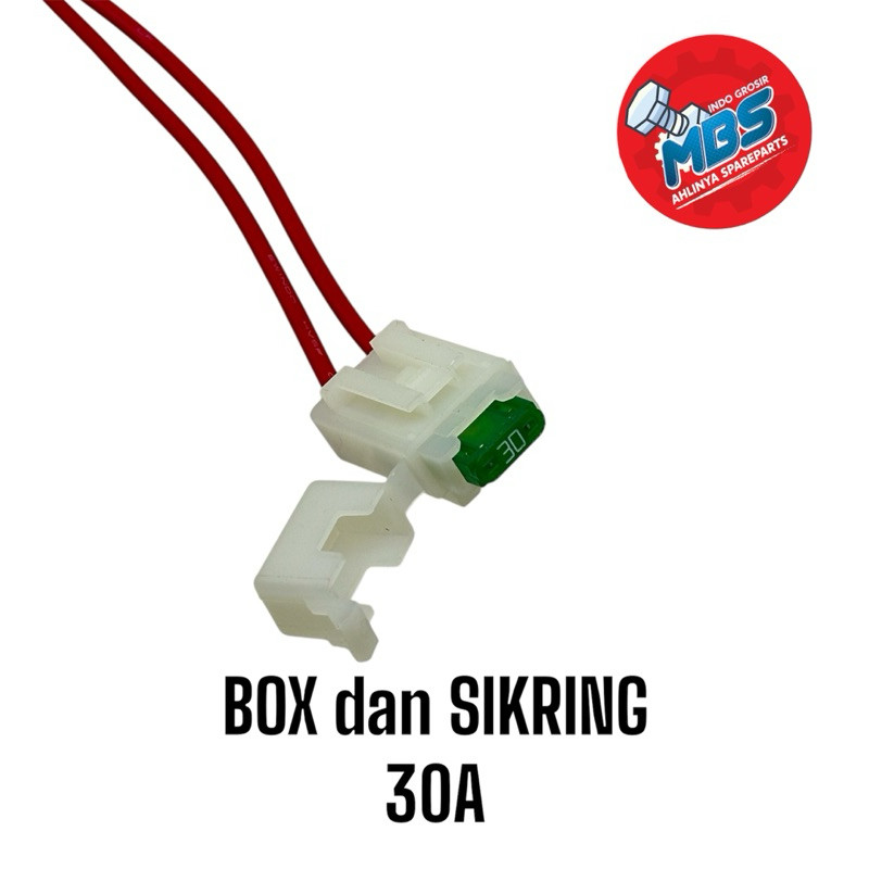 Jual FUSE BOX MINI PLUS RUMAH SIKRING TANCEP 1A 2A 5A 7,5A 10A 15A 20A ...