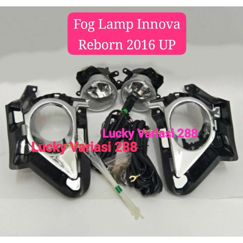 Jual FOG LAMP LAMPU KABUT LAMPU BUMPER DEPAN TOYOTA INNOVA REBORN ...