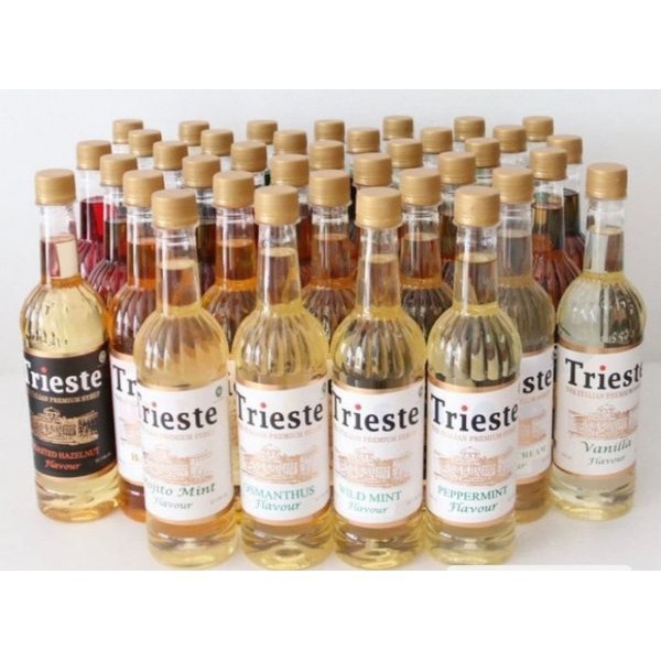 Jual Trieste Italian Syrup 650mL - Coffee Syrup : Caramel, Vanila, Rum ...