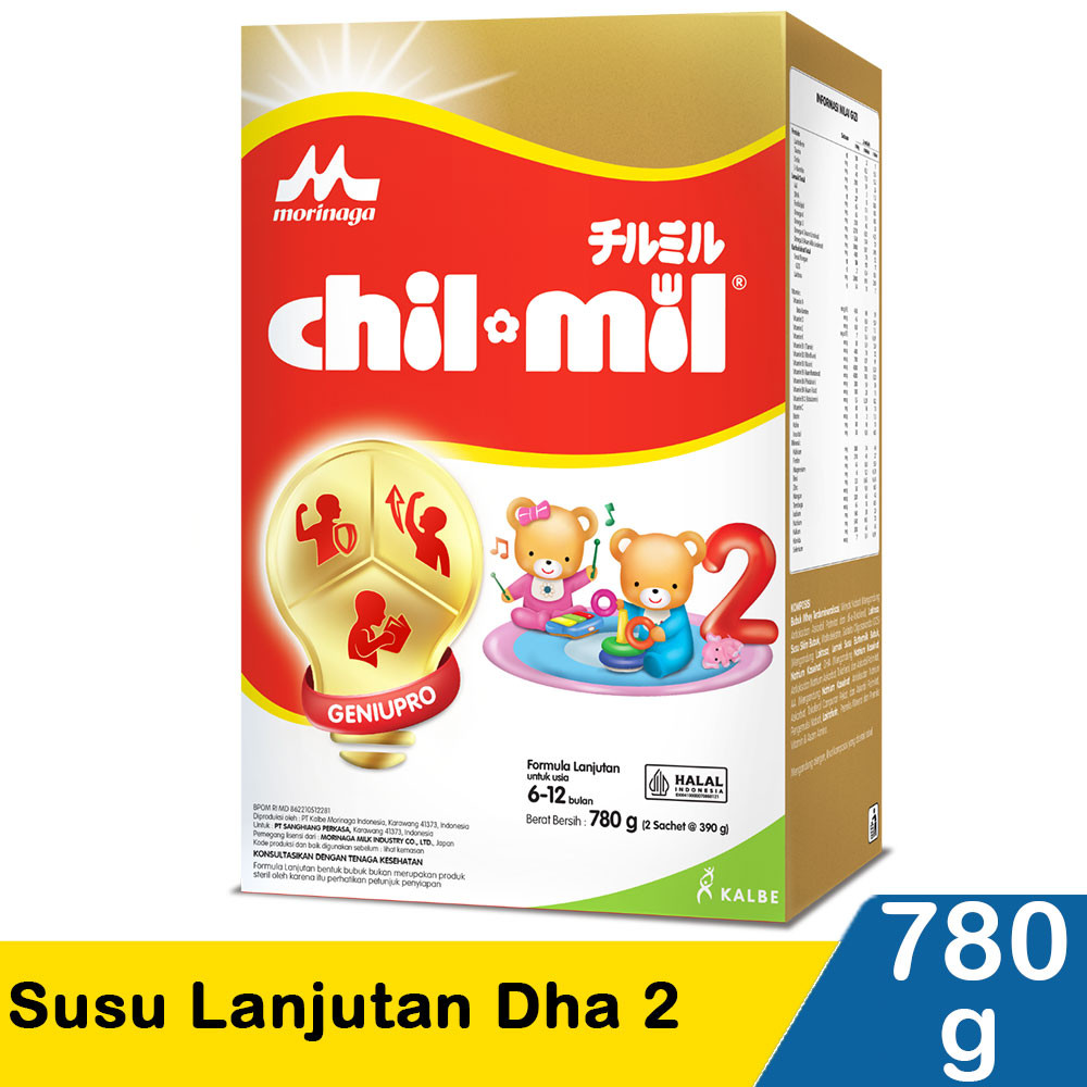 Jual MORINAGACHILMIL SUSU LANJUTAN DHA 2 780g | Shopee Indonesia