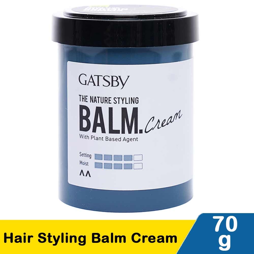 Jual GATSBY HAIR STYLING BALM CREAM 70g | Shopee Indonesia