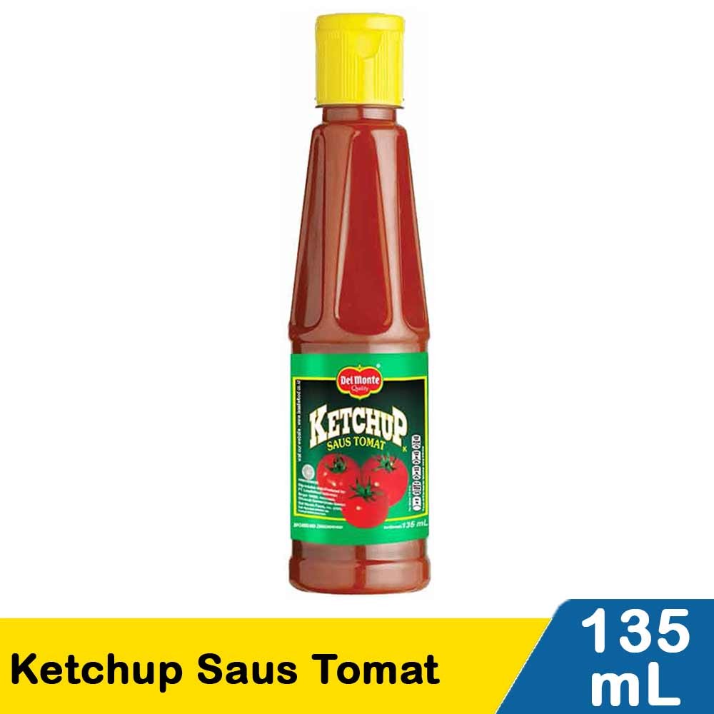 Jual DELMONTE KETCHUP SAUCE TOMAT 140/135mL | Shopee Indonesia