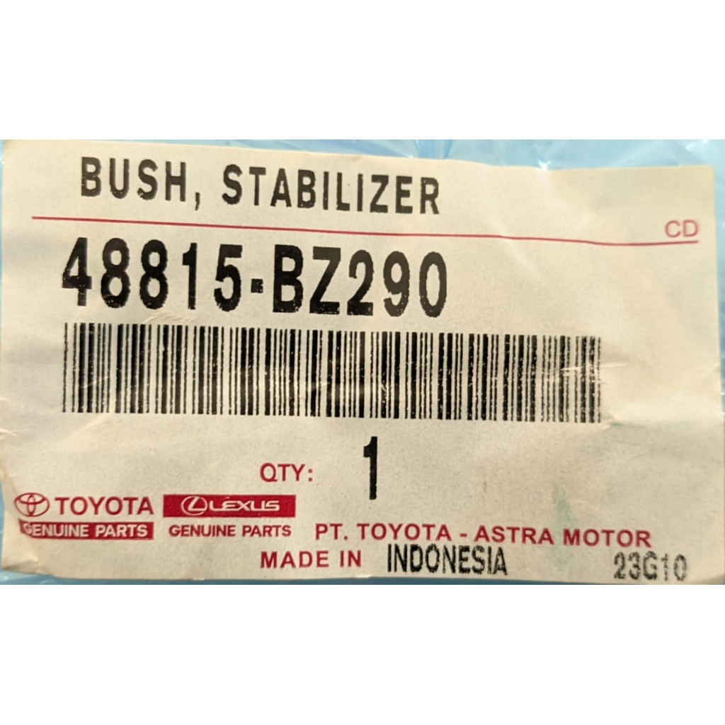 Jual 48815-BZ290 Karet Stabilizer Bush Depan Rush Terios | Shopee Indonesia