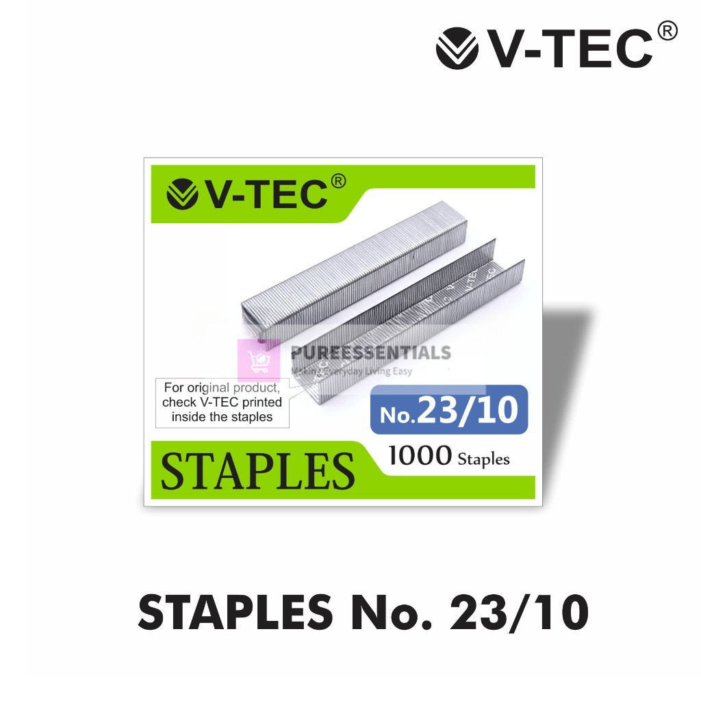 Jual Isi Hekter / Staples / Neces Vtec Ukuran 23/10 | Shopee Indonesia