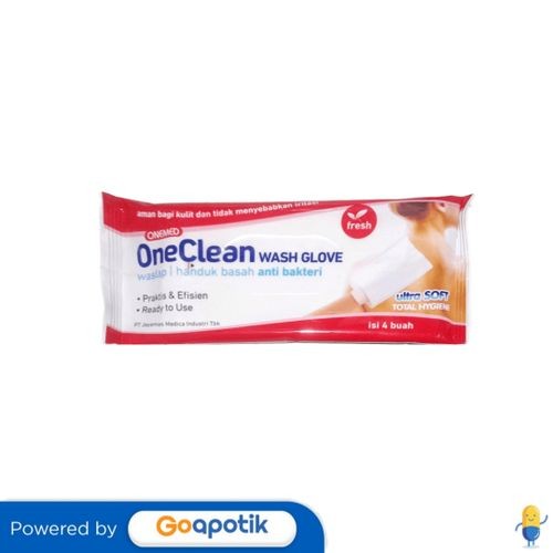 Jual Onemed Oneclean Wash Gloves Pack 4 Pcs | Shopee Indonesia