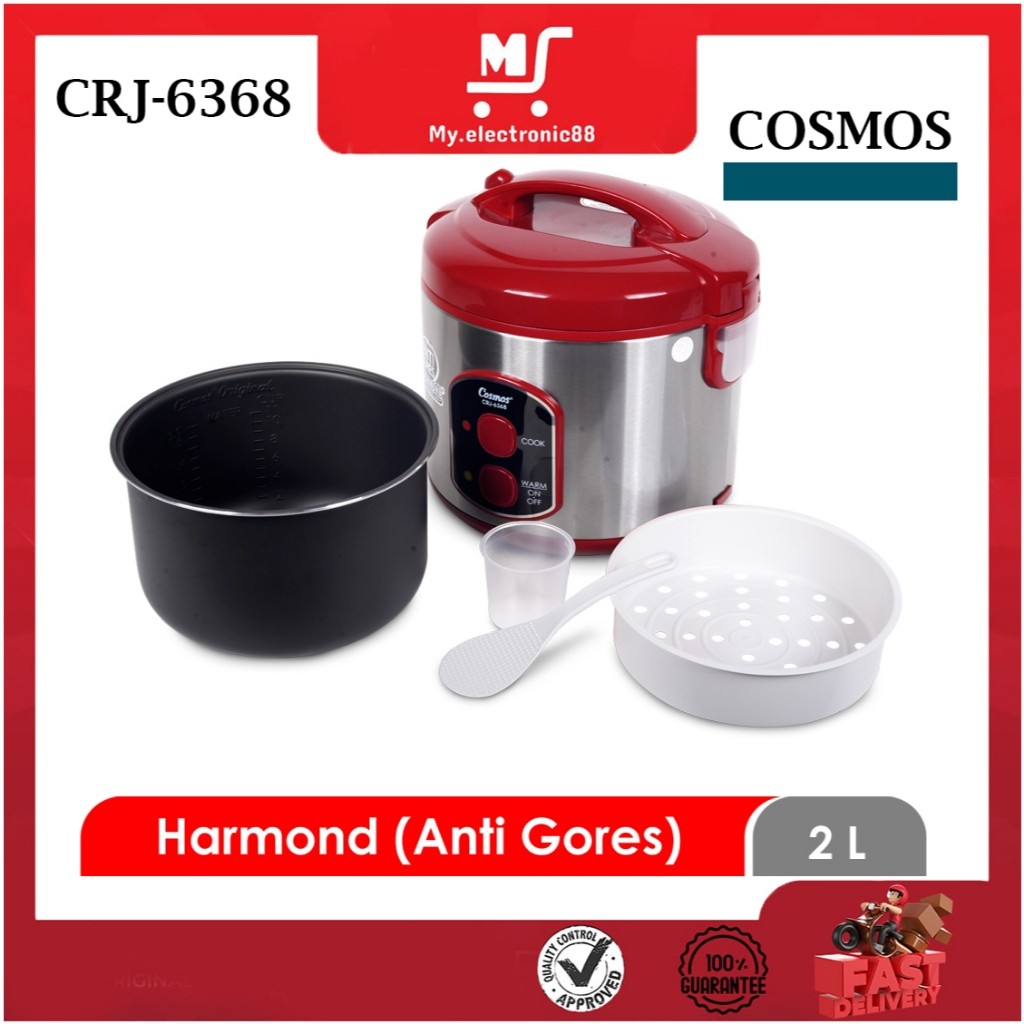 Jual Rice Cooker Cosmos Harmond – Rice Cooker 2 L ( CRJ-6368 ) | Shopee ...