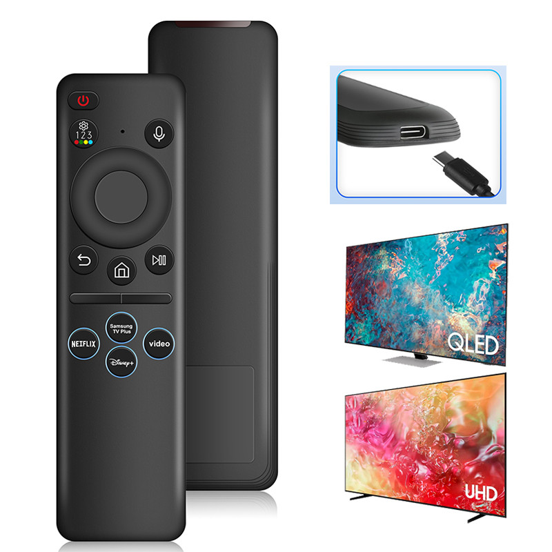 Jual Voice Remote Control Compatible with Samsung Smart TV Crystal UHD ...