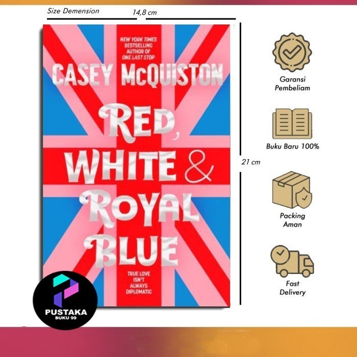 Jual Red White and Royal Blue (Novel) -Velvetstore | Shopee Indonesia