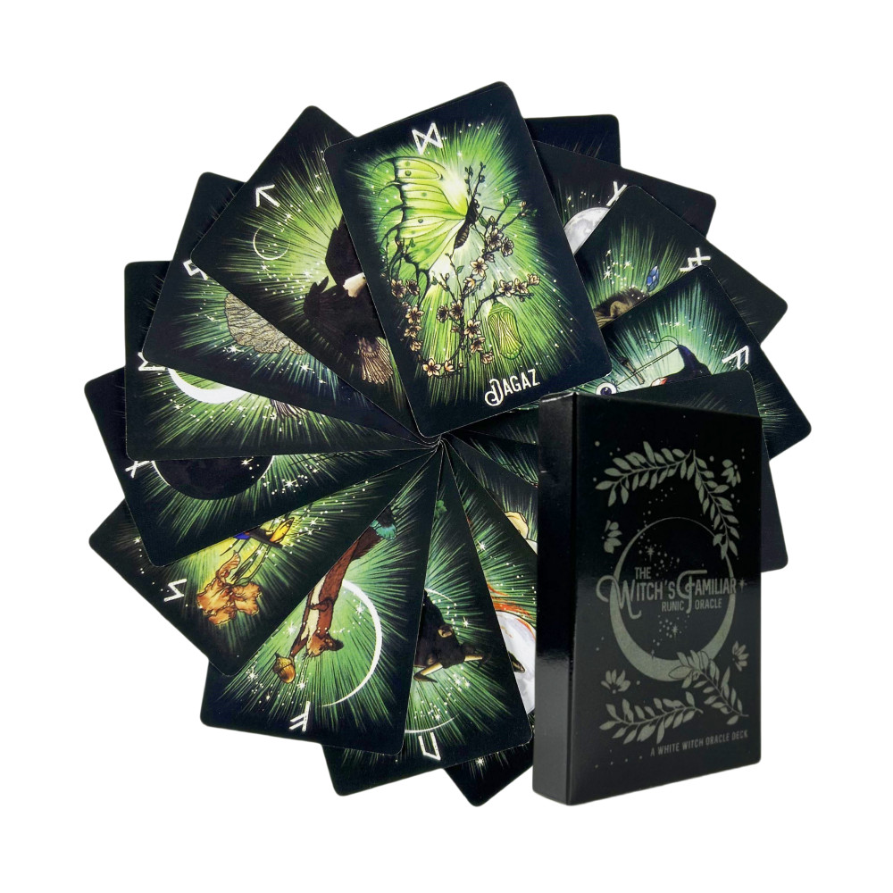 Jual The Wits Familiar Runic Oracle Card Fate vination Prophecy Board ...