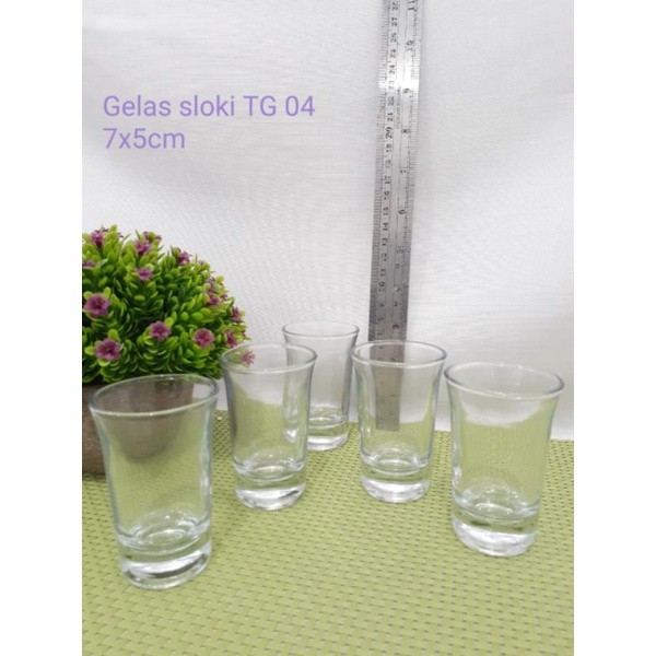 Jual GELAS SHOT ESPRESSO SLOKI TG04 7x5cm ISI 6PCS | Shopee Indonesia