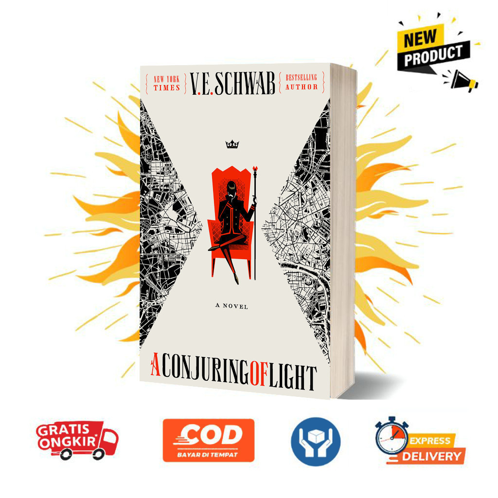 Jual A Conjuring of Light (Shades of Magic, #3) by V.E. Schwab | Shopee ...