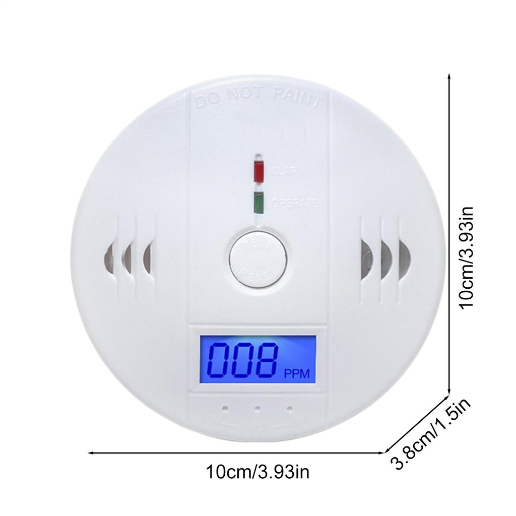 Jual For bedroom Carbon Monoxide Sensor Battery Powered Digital ...
