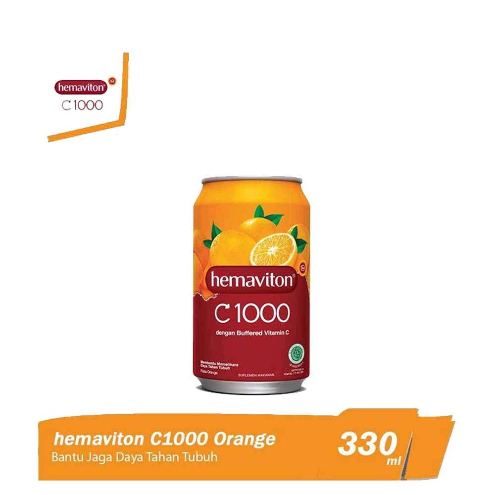 Jual HEMAVITON HEALTH DRINK VITAMIN C1000 ORANGE 330mL | Shopee Indonesia