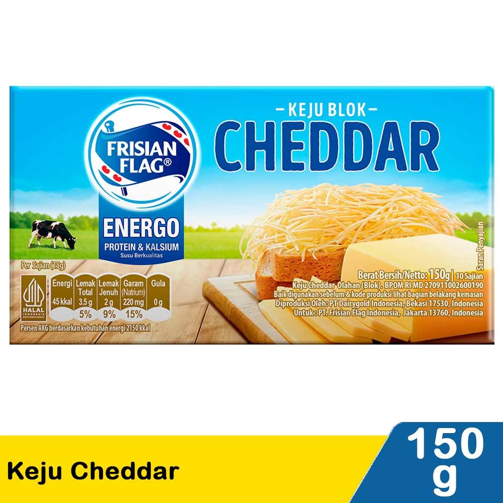 Jual FRISIAN FLAG KEJU CHEDDAR 150g | Shopee Indonesia