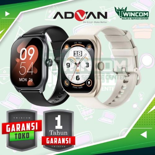 Jual SUPER SALE!! ADVAN SMARTWATCH S1 V2 | Ai Voice | IPS 2.01” Curve ...