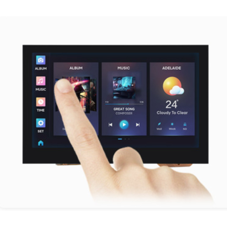 Jual ESP32 S3 ESP32S3 4.3 inch LCD 800x480 Captive TouchScreen Display Board LVGL with Sensor ...