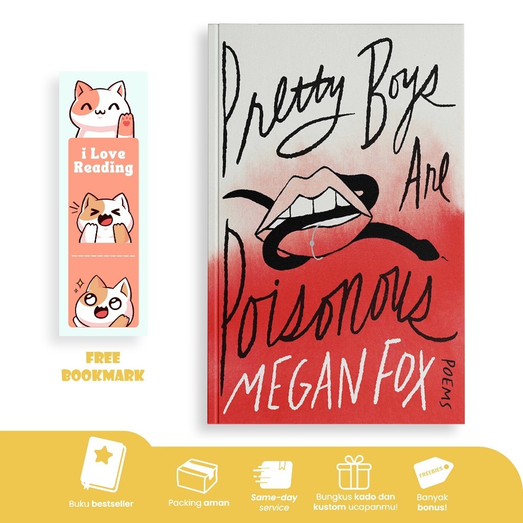 Jual Pretty Boys Are Poisonous: Poems by Megan Fox | Shopee Indonesia